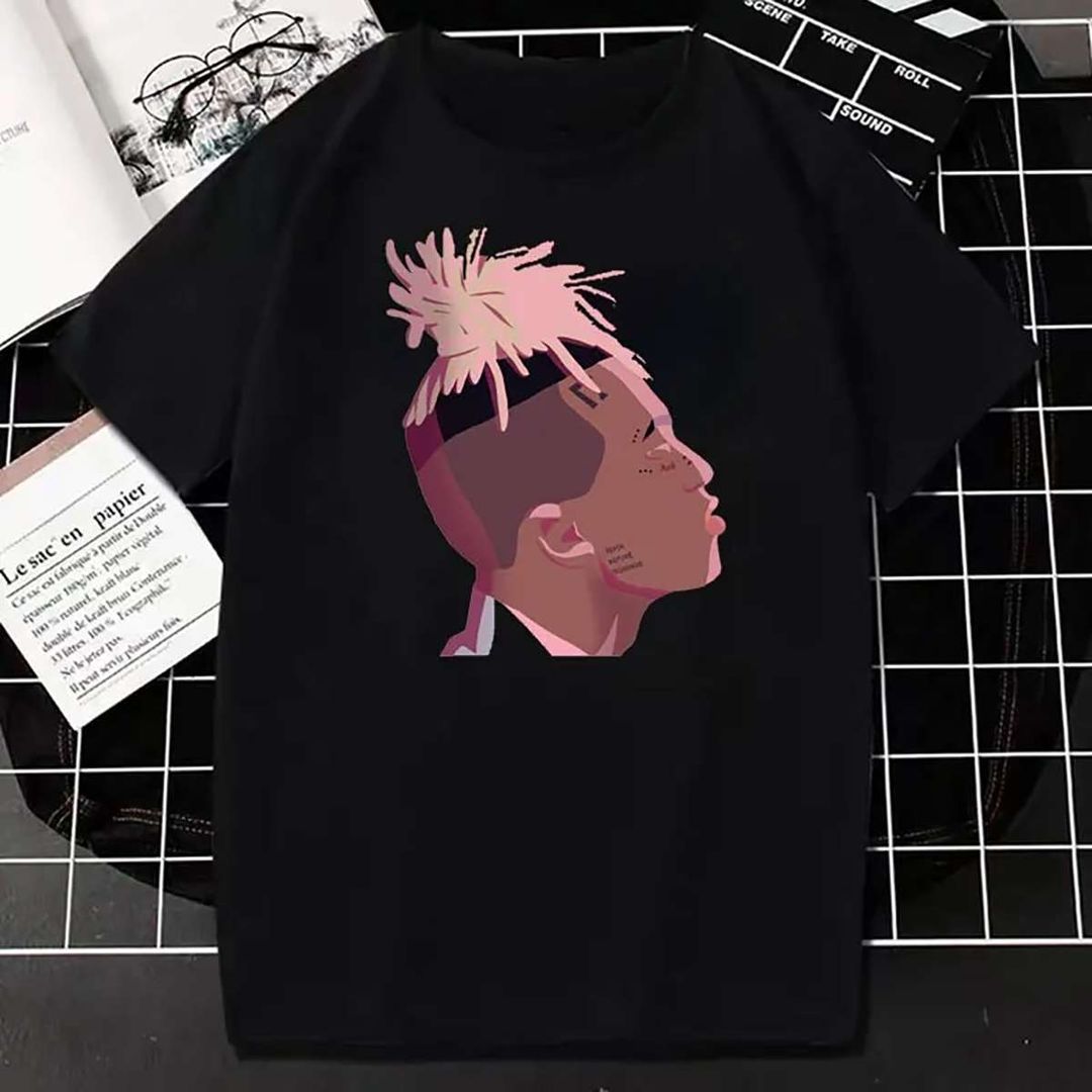 Xxxtentacion Merch Xxxtentacion Legacy In Threads Black T Shirt Batend