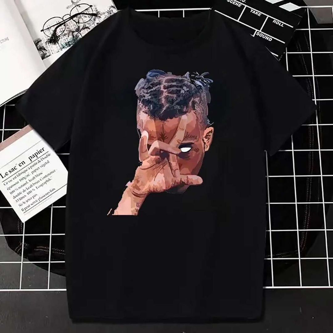 XXXtentacion Merch XXXTentacion Tribute Black Shirt