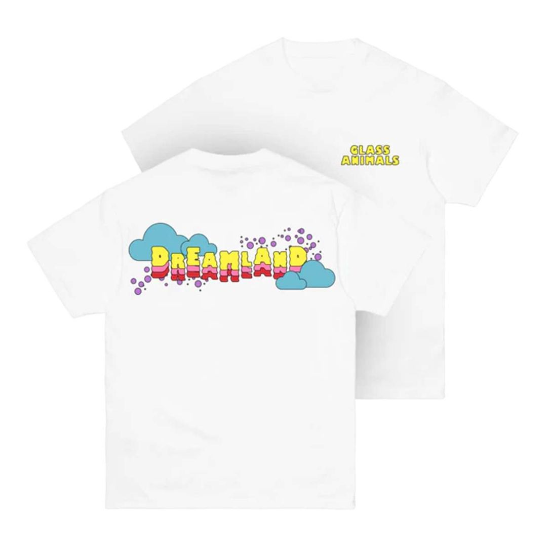 Glass Animals Merch Dreamland White Shirt