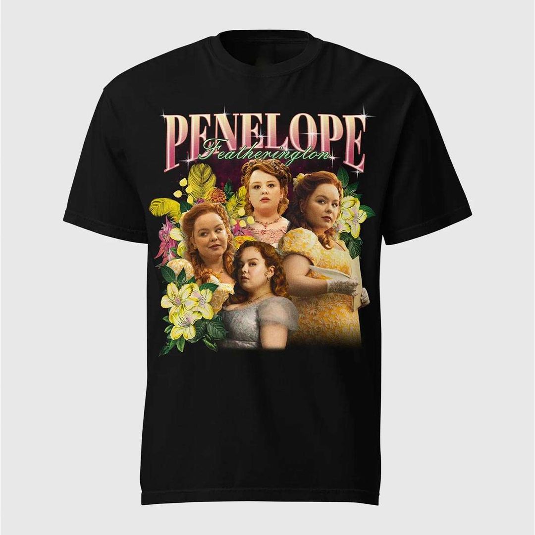 Bridgerton Merch Bridgerton Penelope Black Shirt