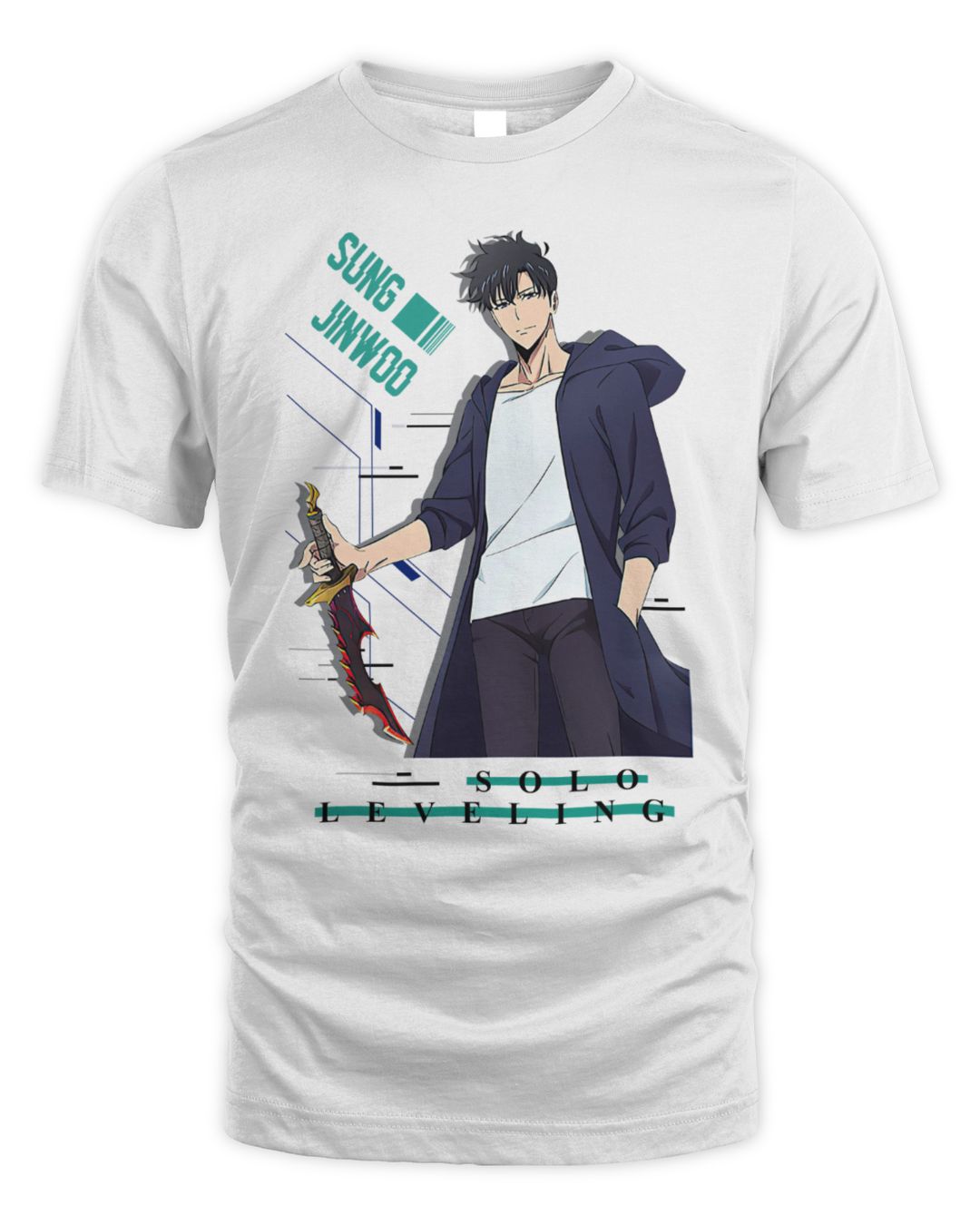 Solo Leveling Merch Sung Jinwoo Shirt | Batend