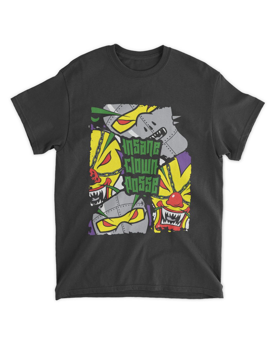 Psychopathic Merch The Marvelous Missing Link Sliced Black