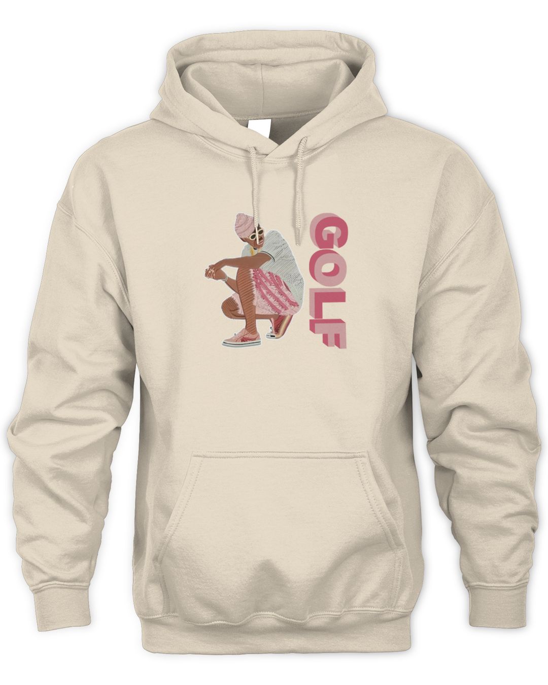 Tyler The Creator Merch Tyler Golf White Hoodie